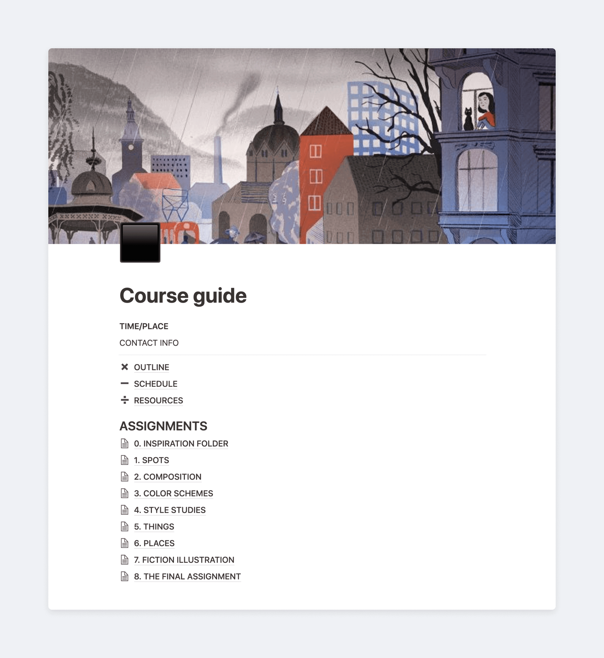 Course guide | Notion Everything