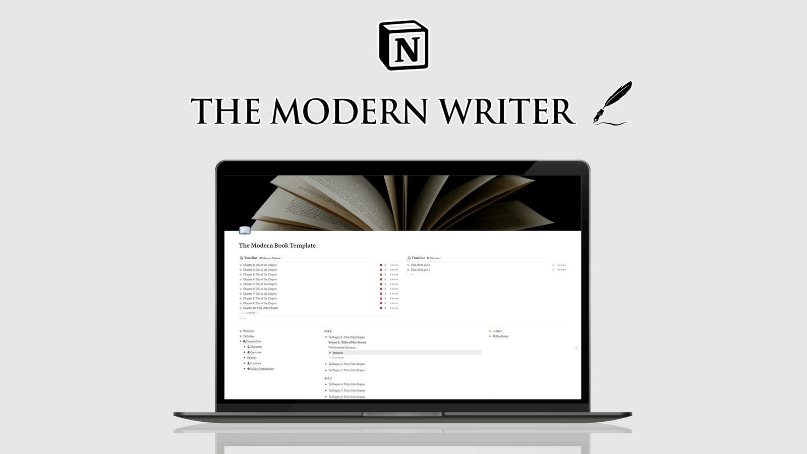 The Modern Writer | Notion Everything