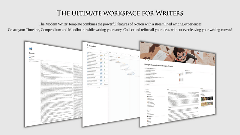 The Modern Writer | Notion Everything