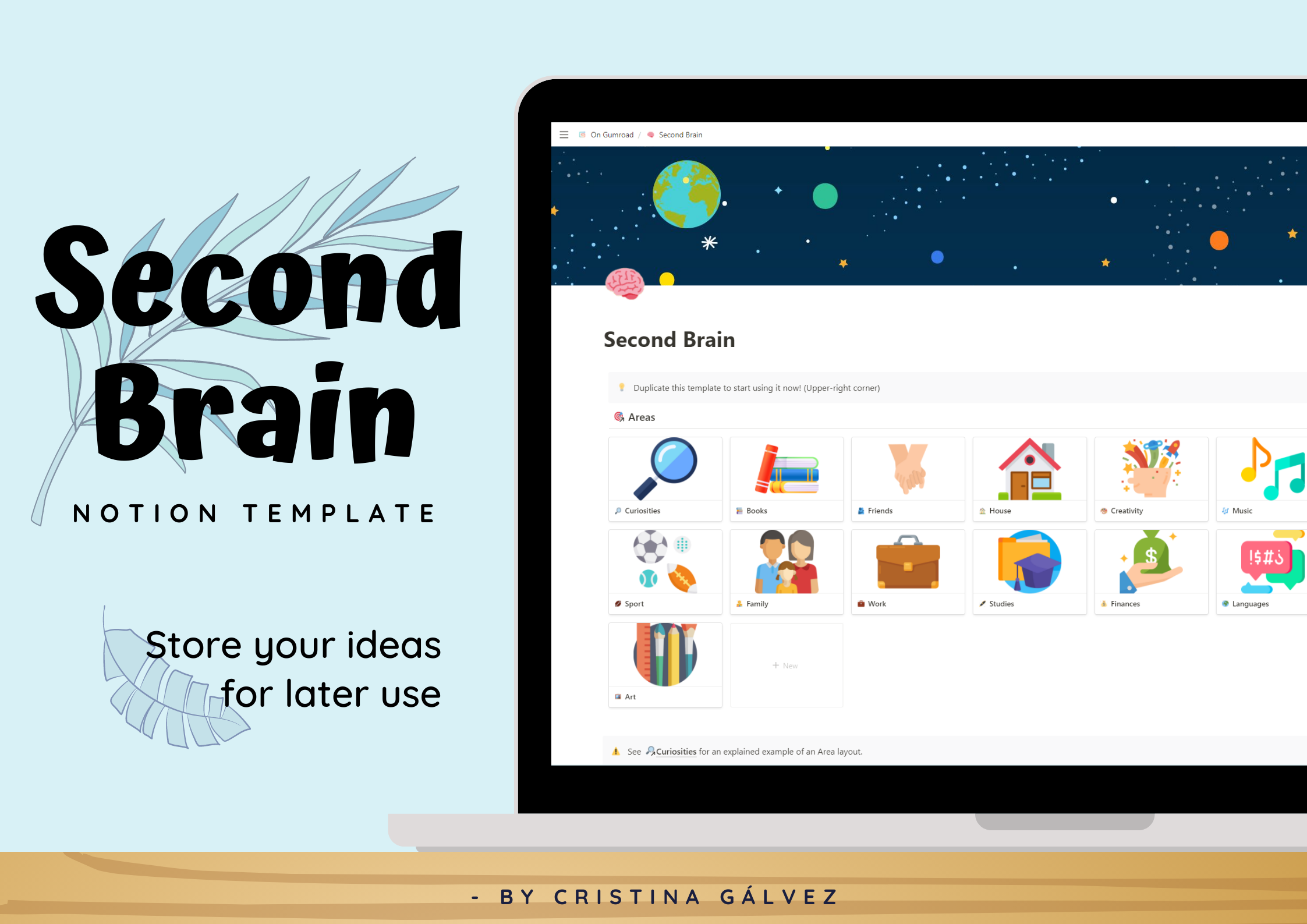 Second Brain Notion Template