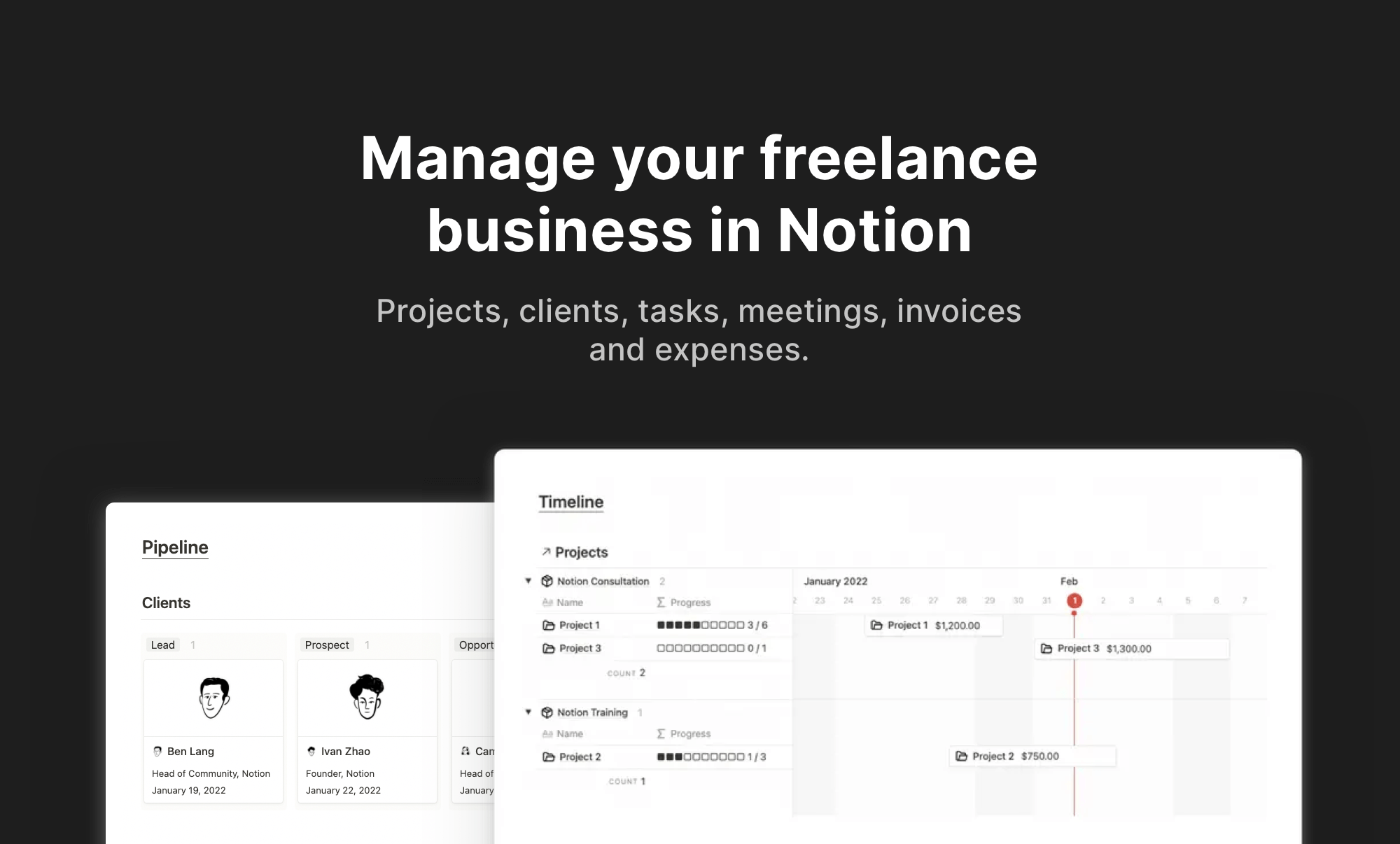 Notion Freelance OS | Notion Everything