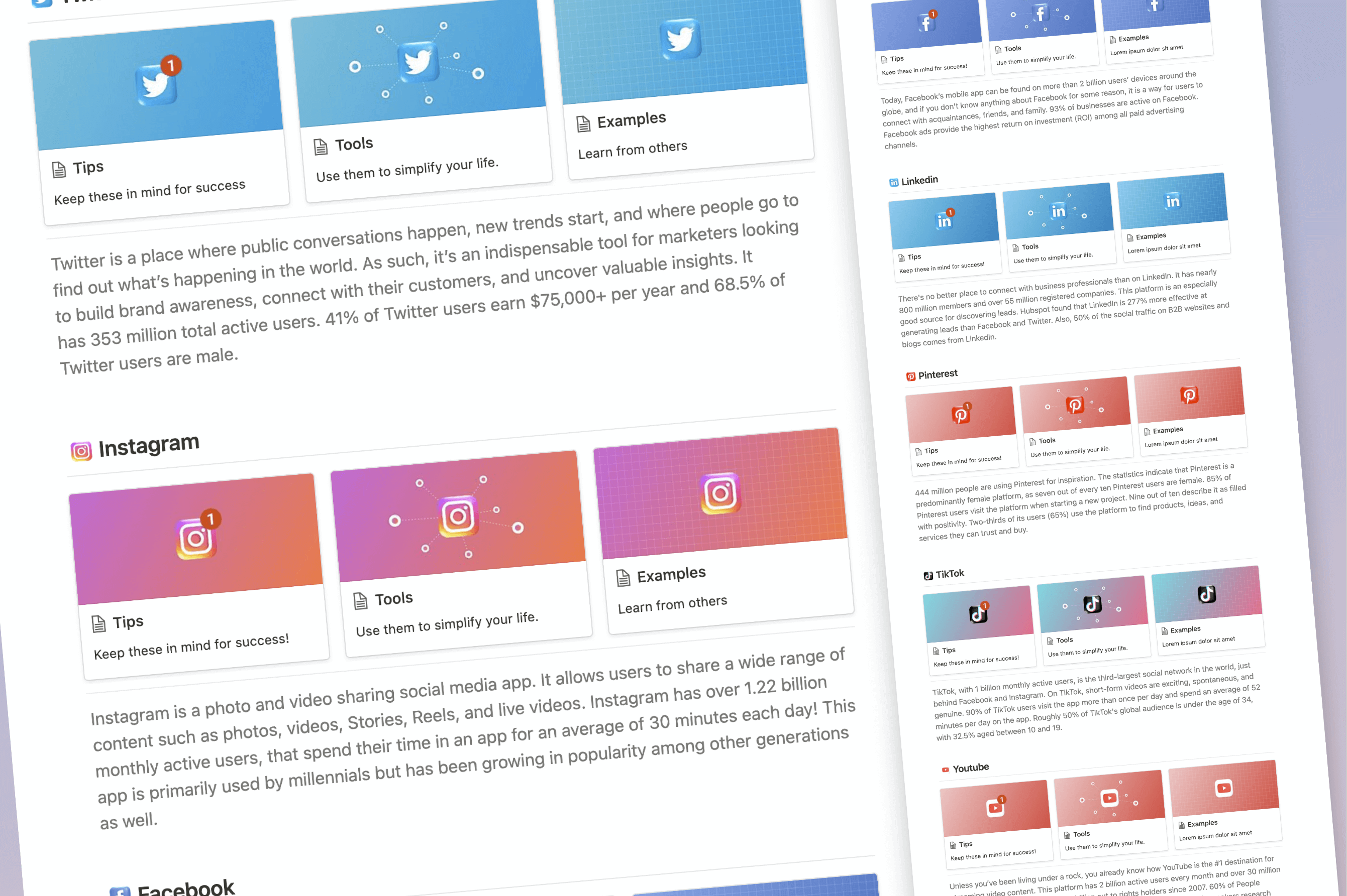 Notion Social Media Kit | Notion Everything
