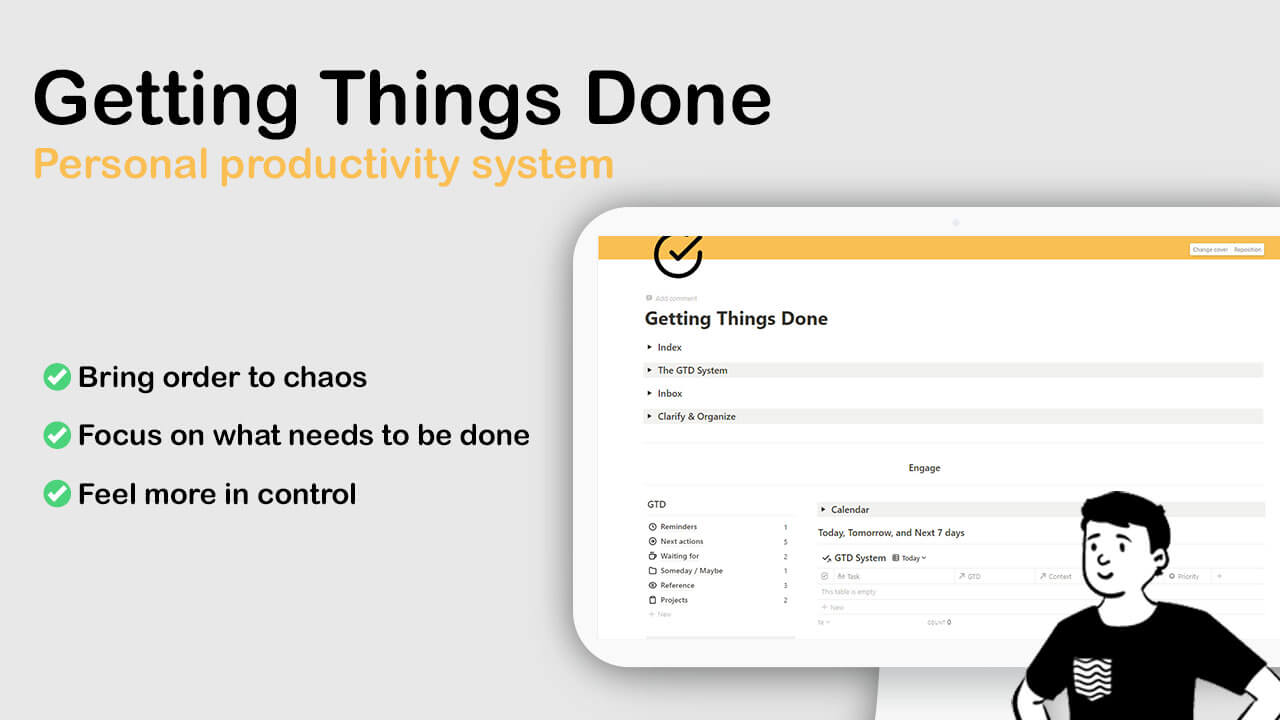 Getting Things Done (GTD) template | Notion Everything