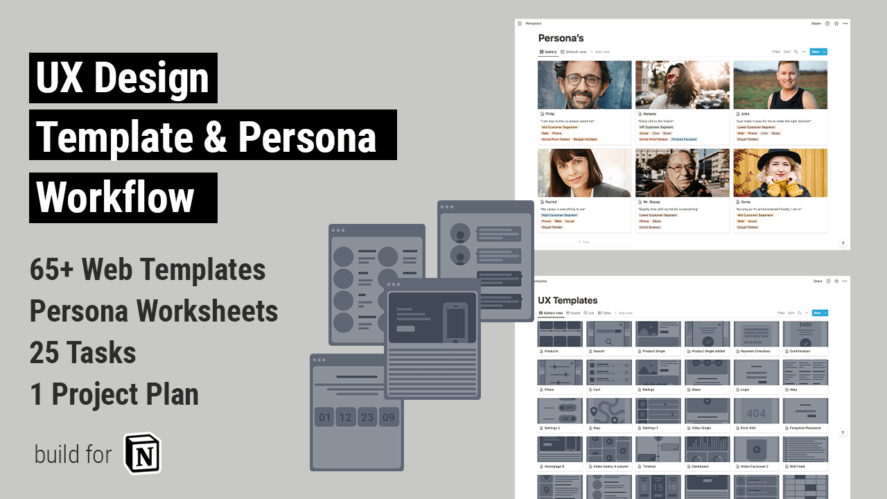 UX Design Template Kit | Notion Everything