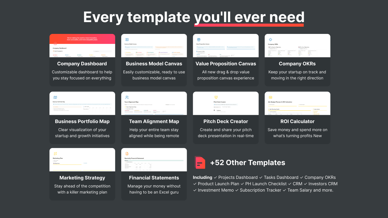 Notion Startup OS | Notion Everything