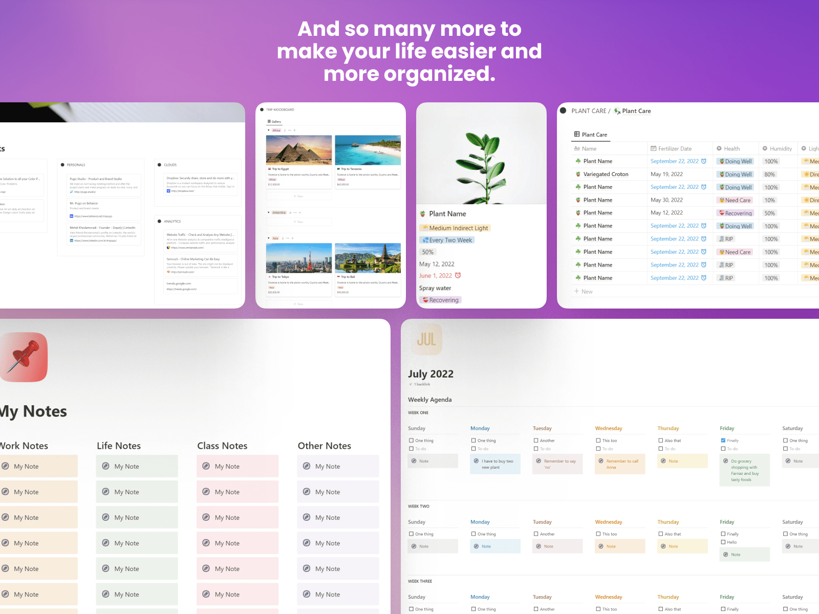 Ultimate Life Planner - Notion Template - V1.2 | Notion Everything