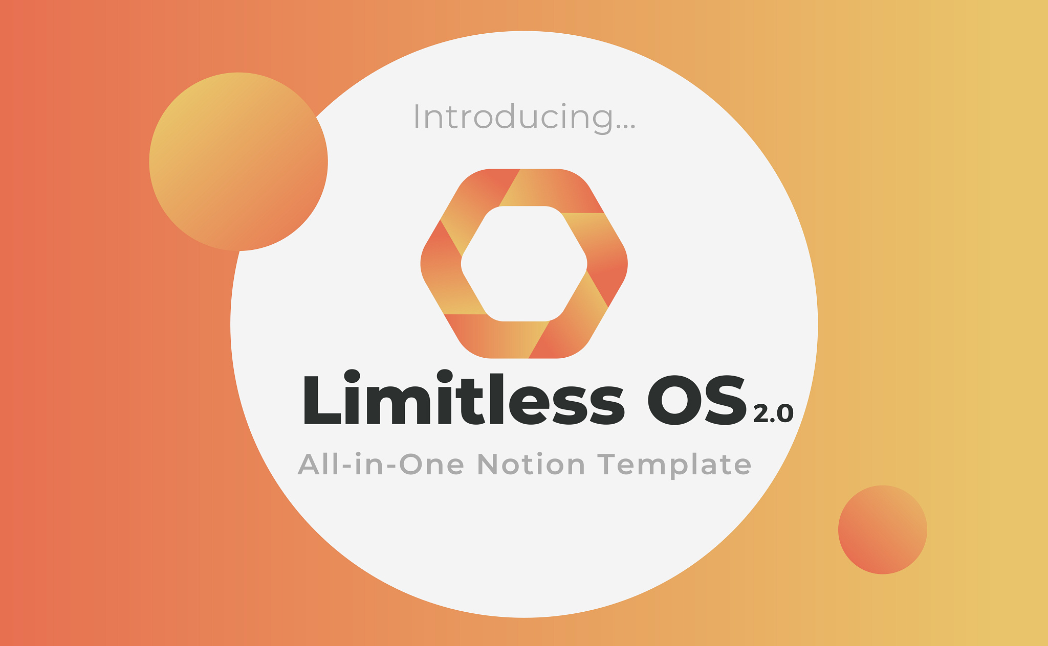 Limitless OS - Ultimate All-In One Notion Template | Notion Everything