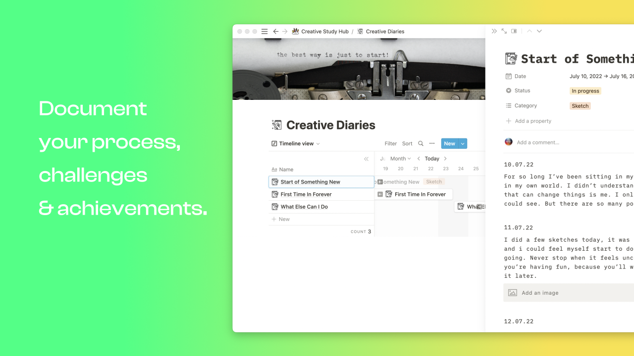 Creatives' Study Hub | Notion Everything