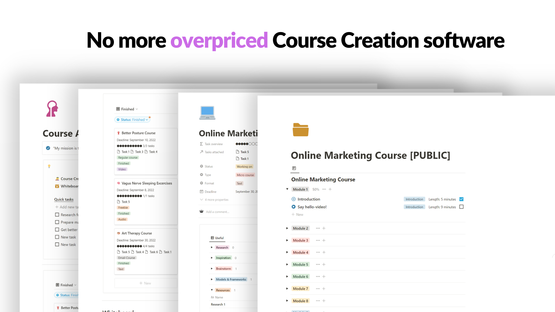 Course Architect | Notion Everything