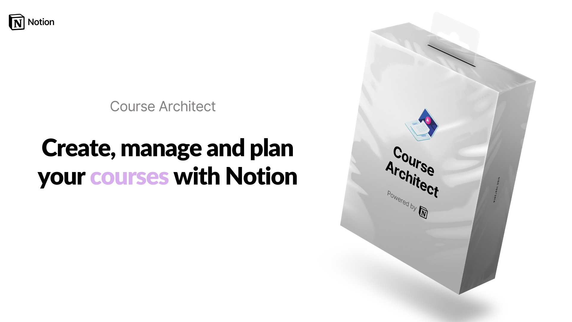 Course Architect | Notion Everything