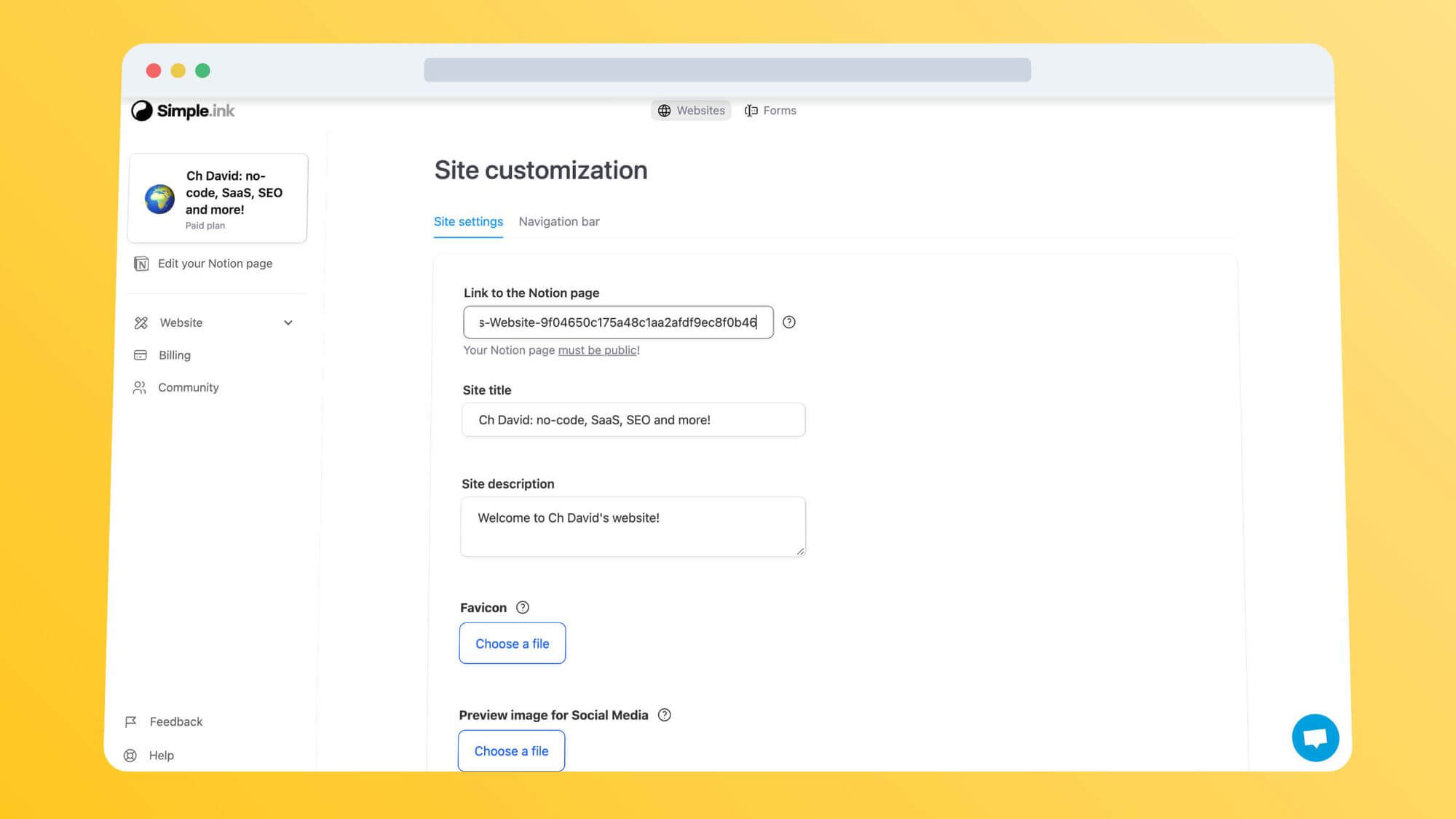Simple.ink | Notion Everything