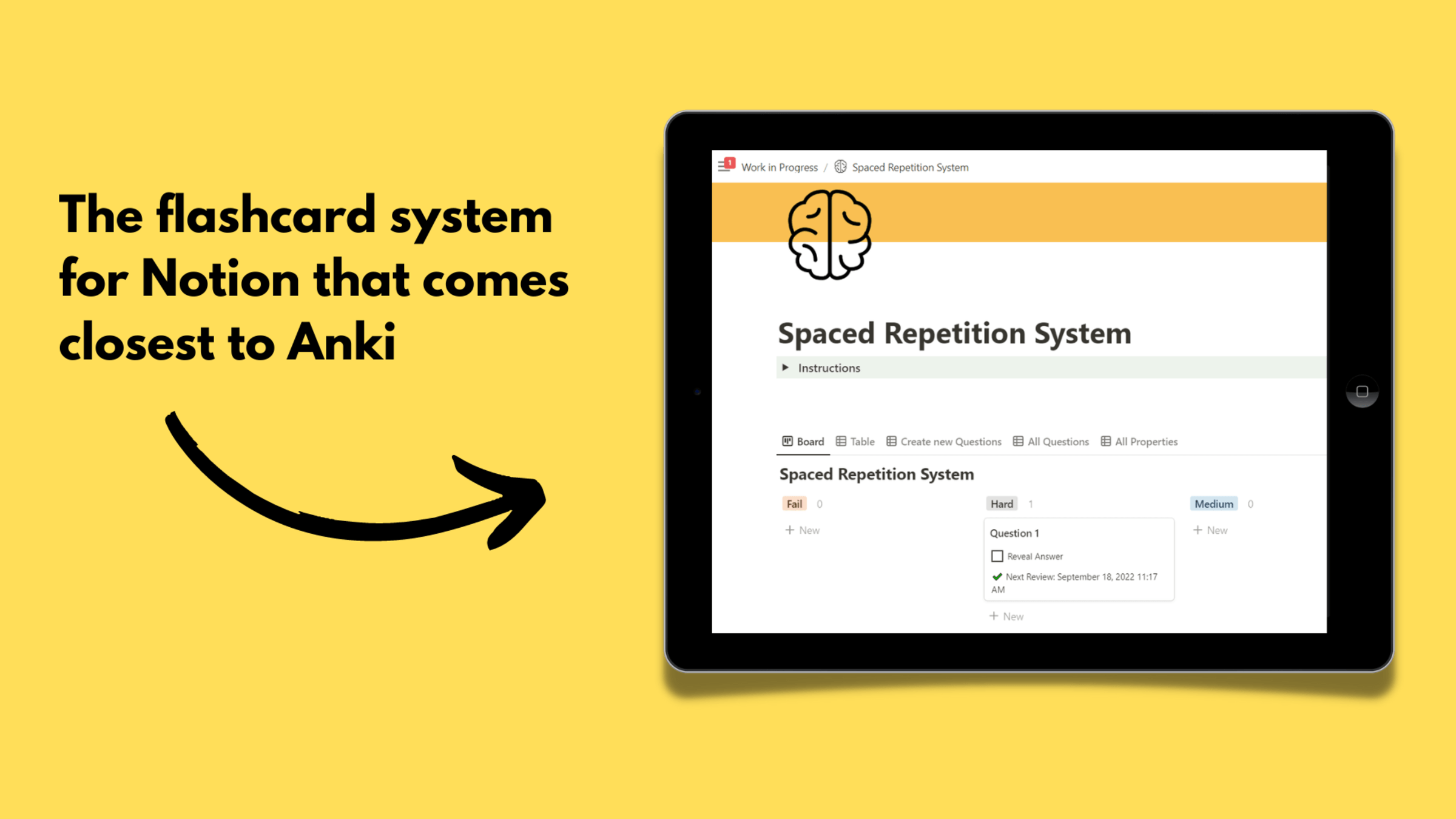 Spaced Repetition Flashcards for Notion | Notion Everything