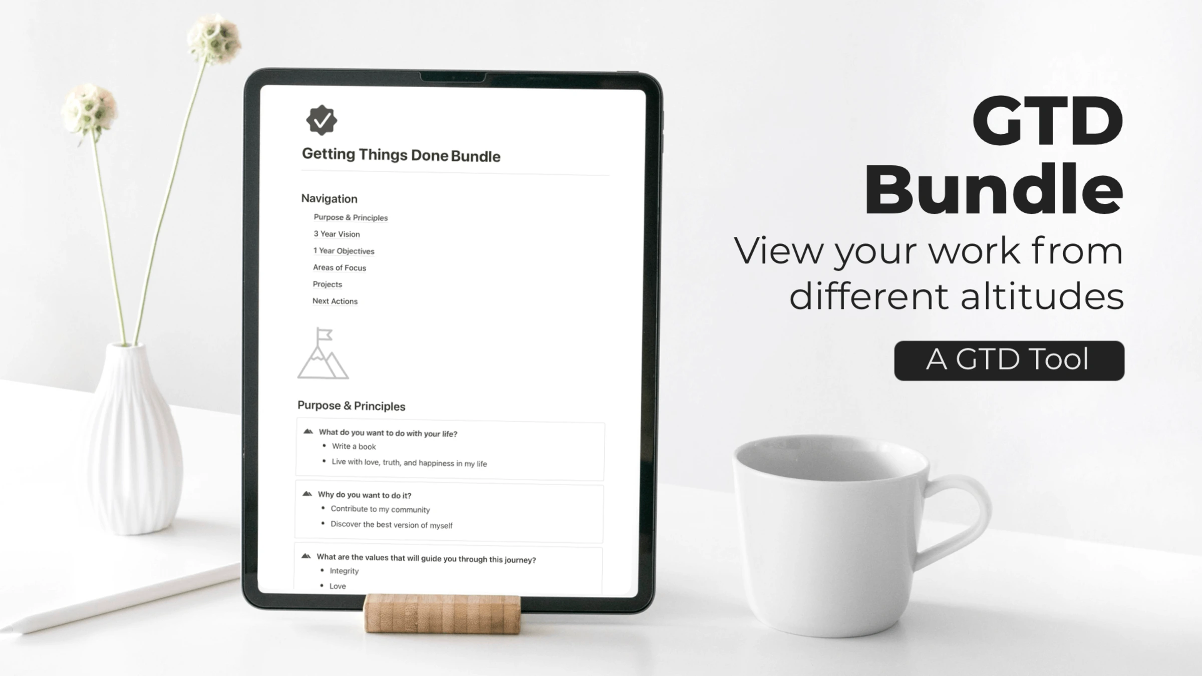 Getting Things Done Bundle | Notion Everything