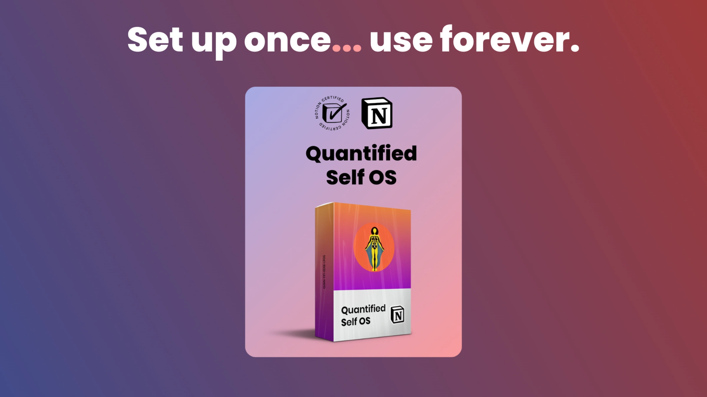 Quantified Self OS [2023 → ∞] | Notion Everything