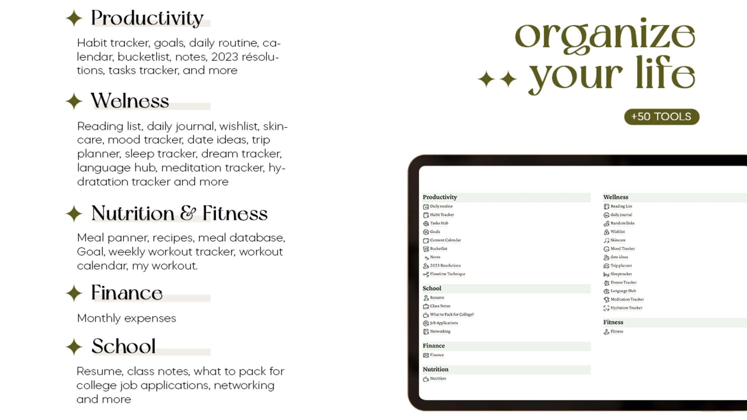 Ultimate Life Planner Notion Template | Notion Everything