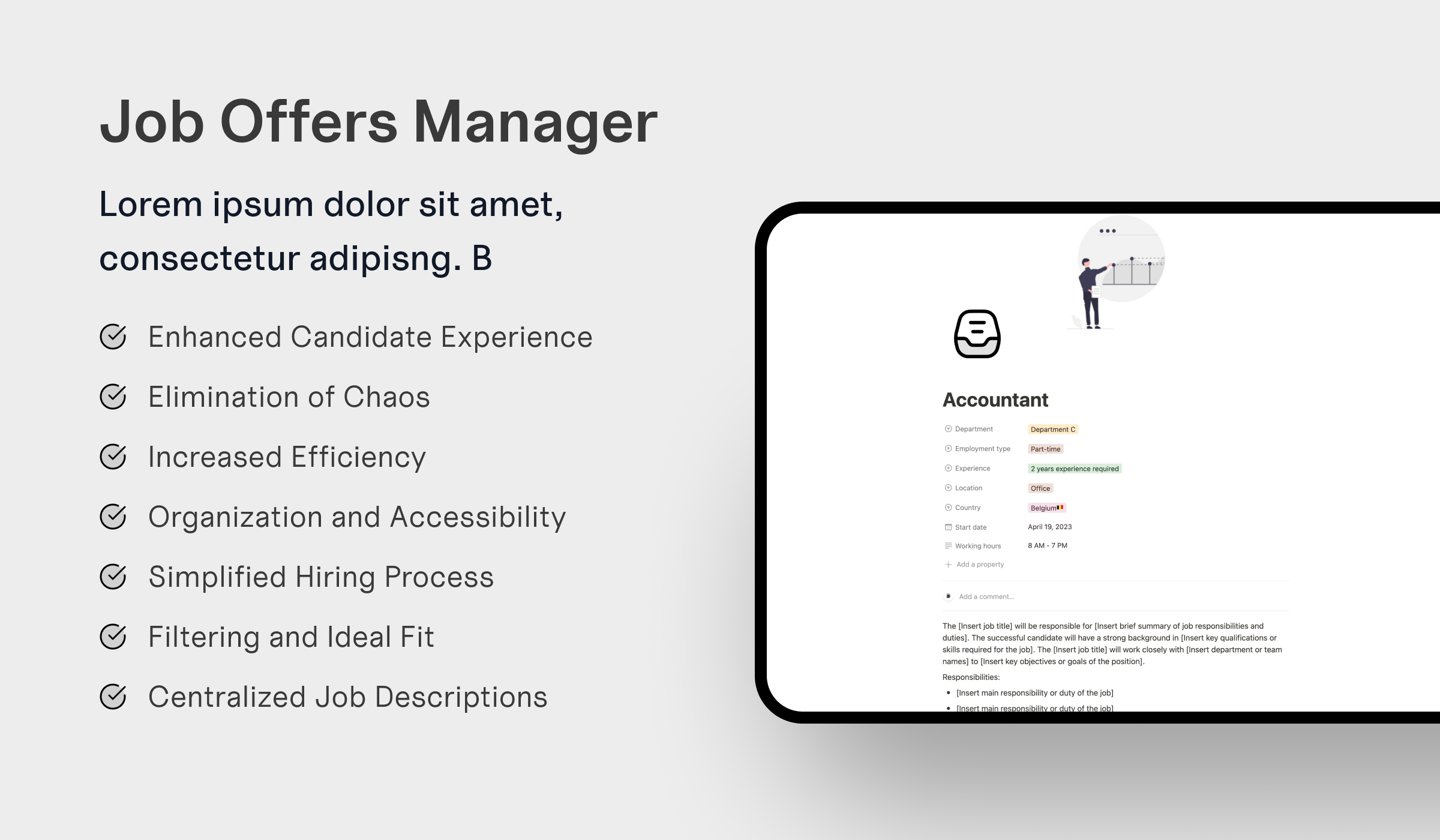 Job Offers Manager | Notion Everything