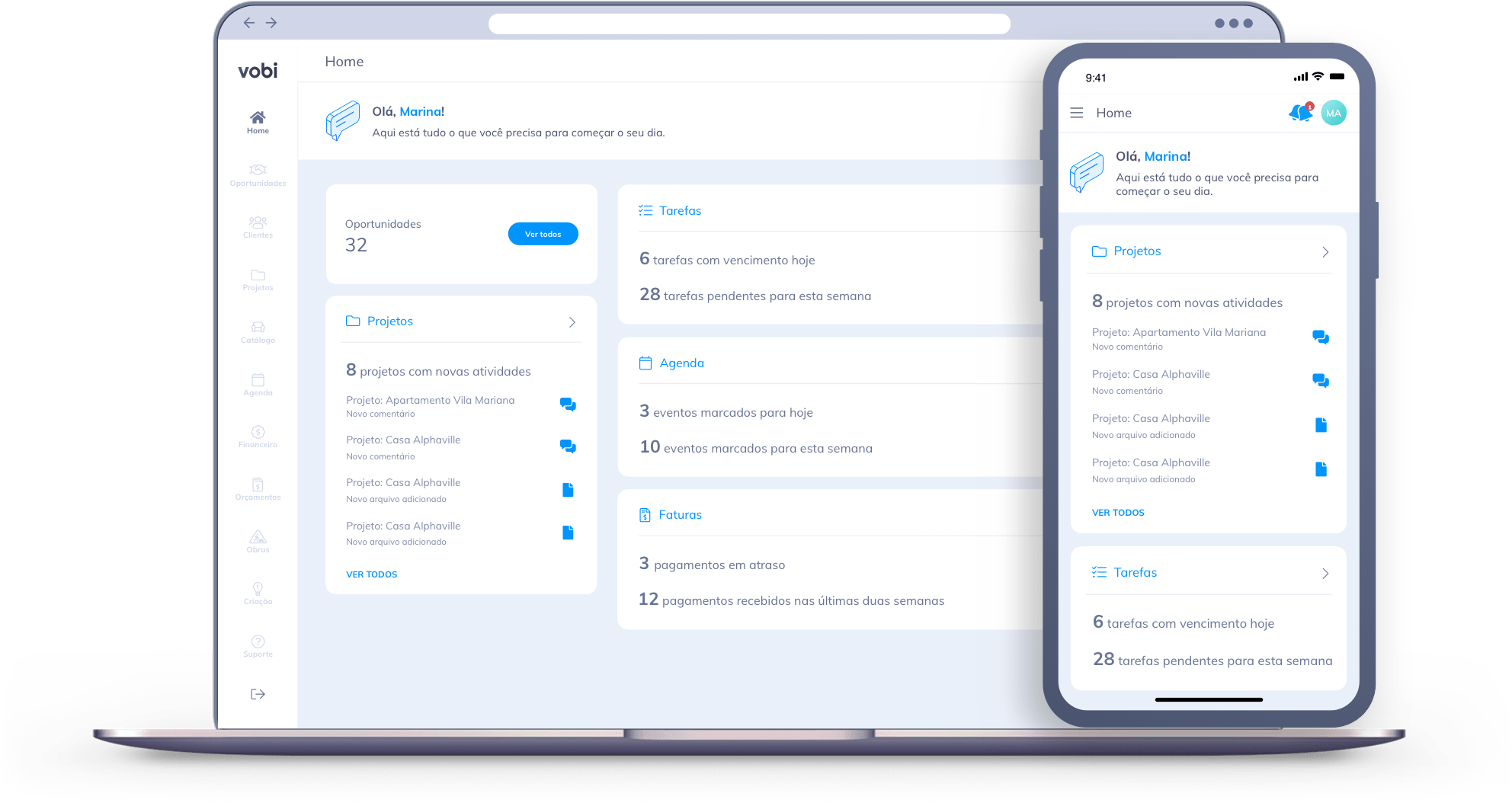 Vobi - Plataforma para Arquitetos e Designers