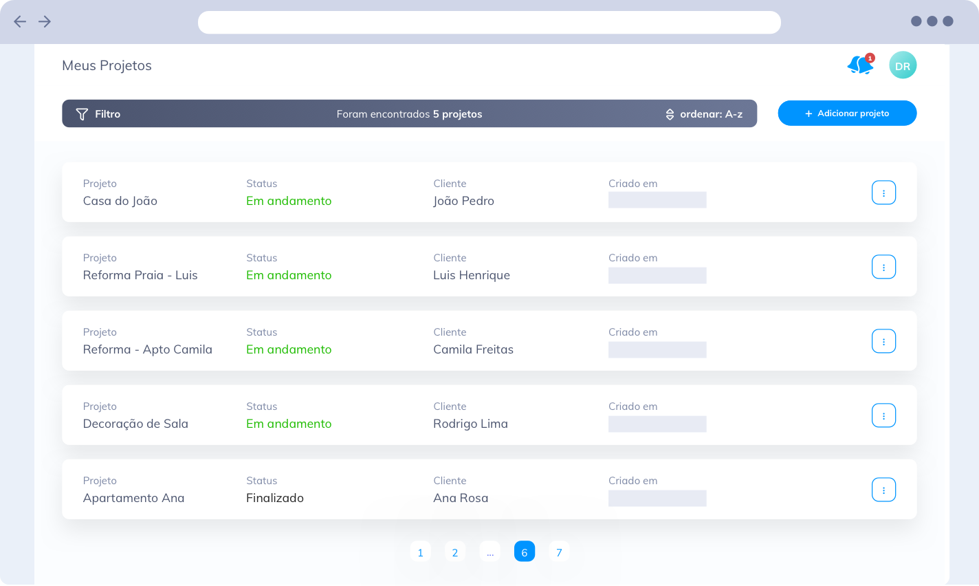 Vobi - Plataforma para Arquitetos e Designers
