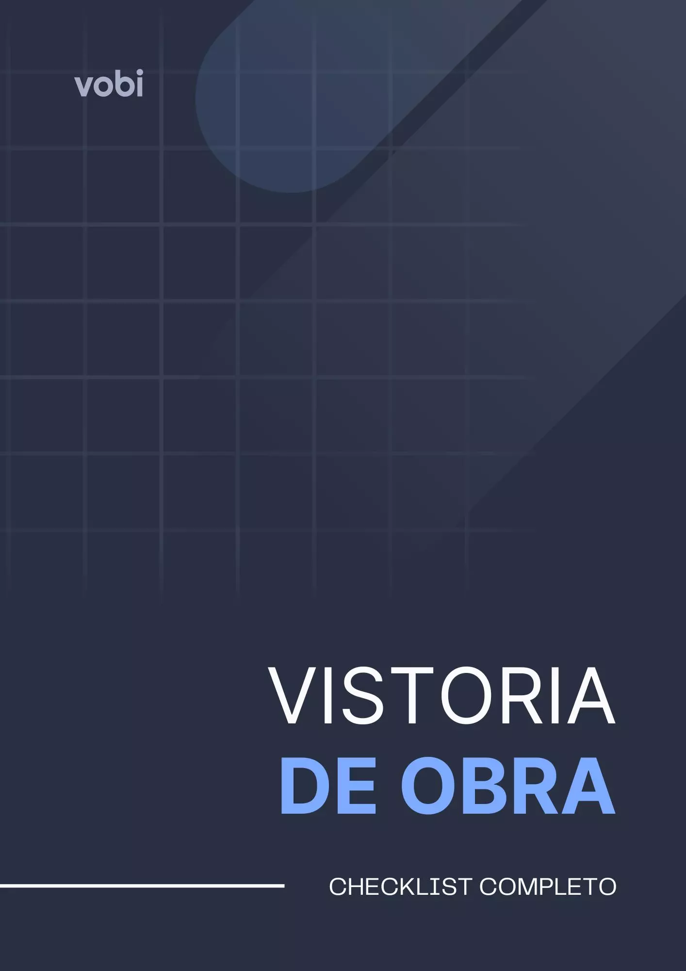 Checklist de vistoria de obra