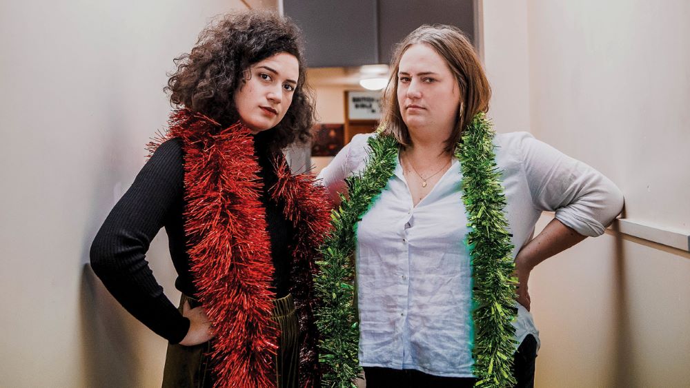 Alice Snedden has some bad news, but she'll make you laugh about it ...