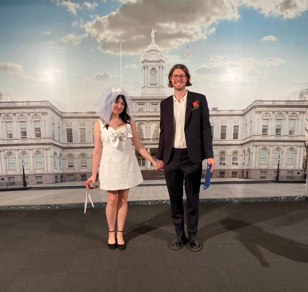 Inside actor Emily Barclay’s ‘kitsch Valentine’s prom’ wedding ...