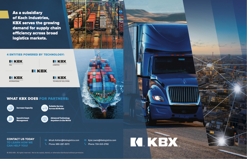 KBX Logistics - Owner-Operator - Event Sponsor - FreightWaves Events