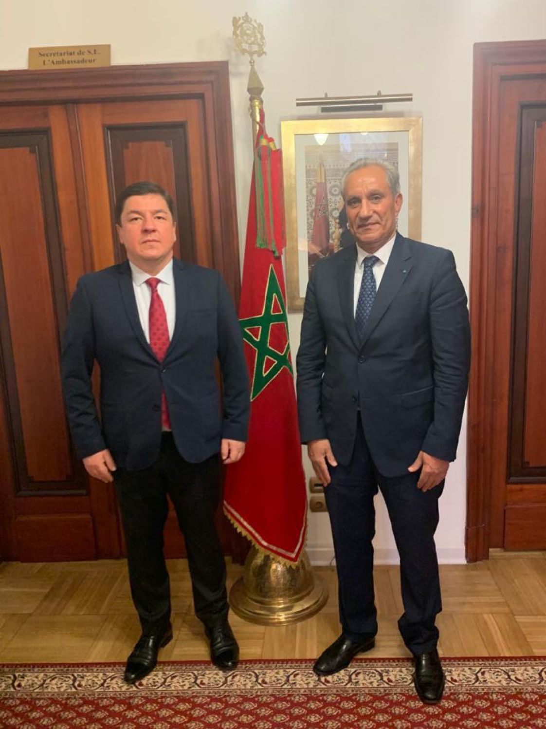 Le mufti de Pologne chez Abderrahim Atmoun