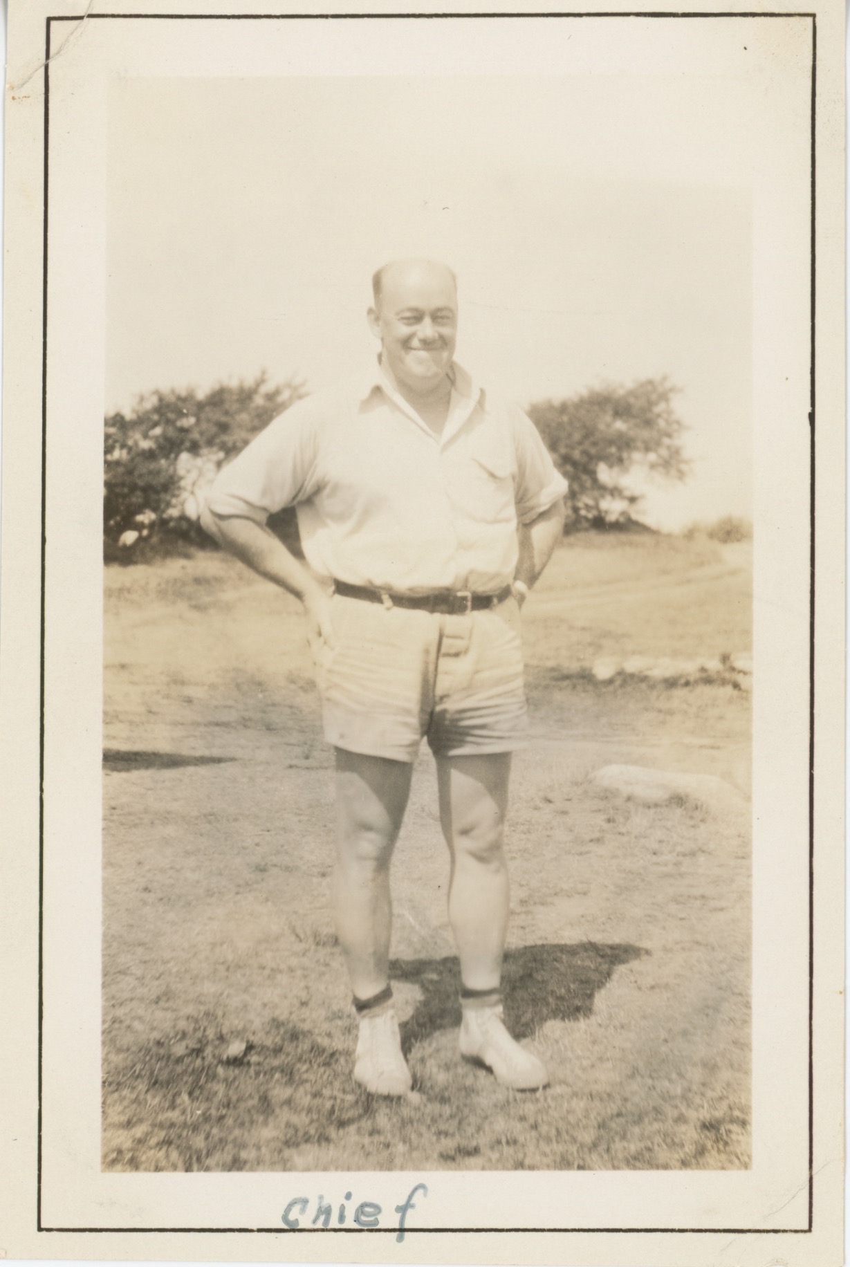 1930s John "Chief" Cranston - Camp Fuller Archive Photo