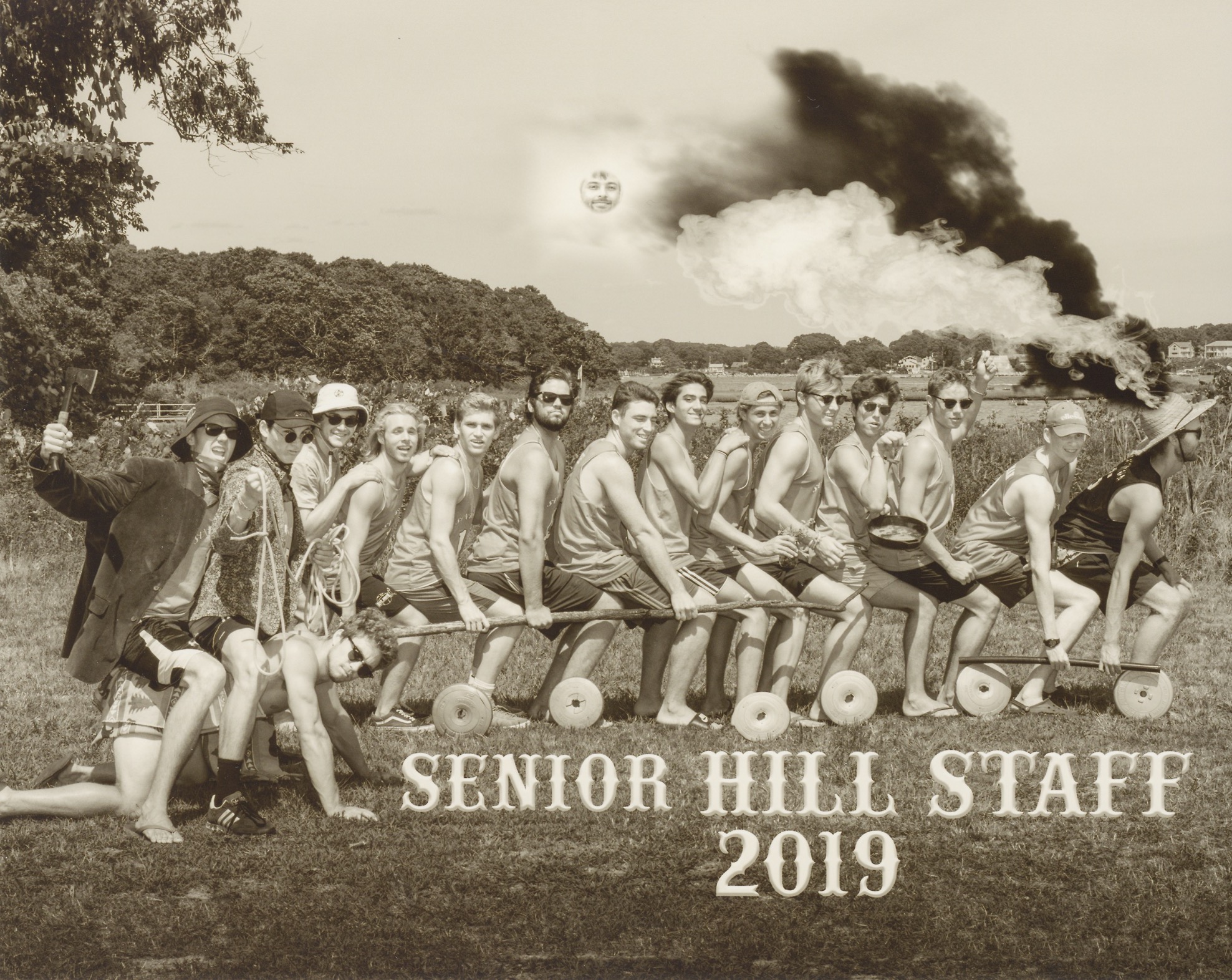 2019 Senior Hill Staff - Camp Fuller Archive Photo
