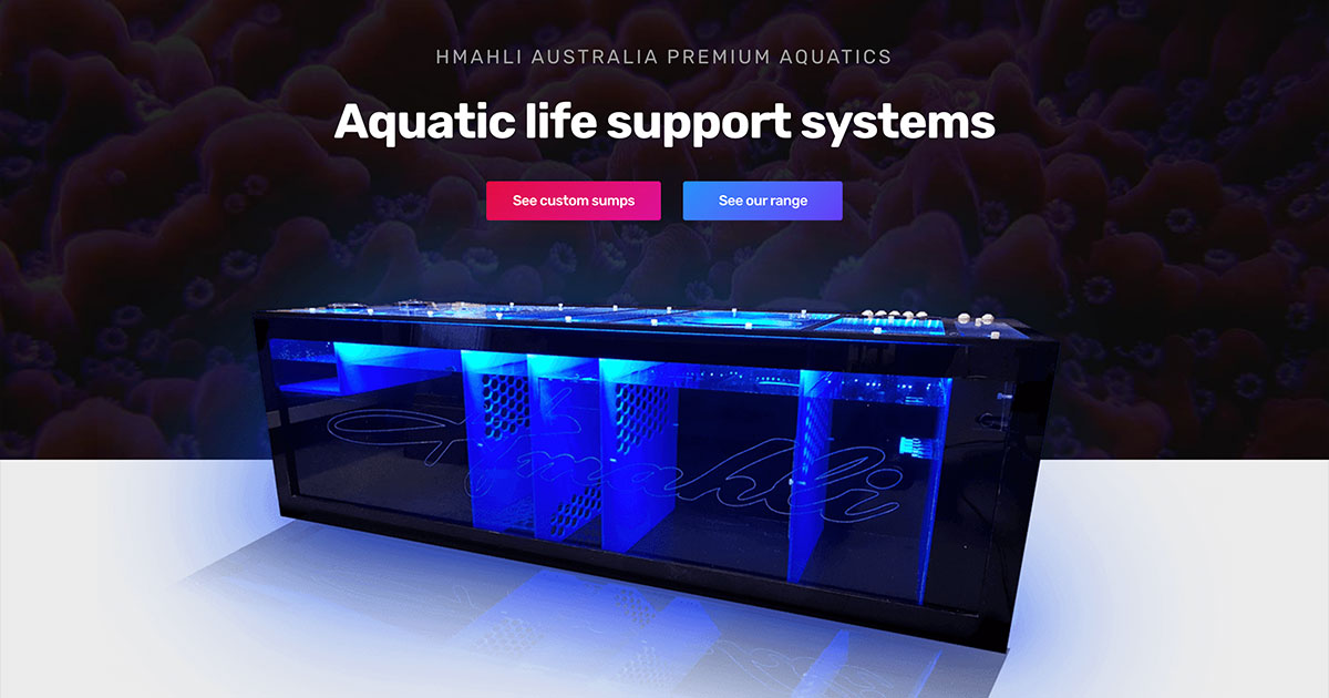 Hmahli Australia | Marine Life Support Systems