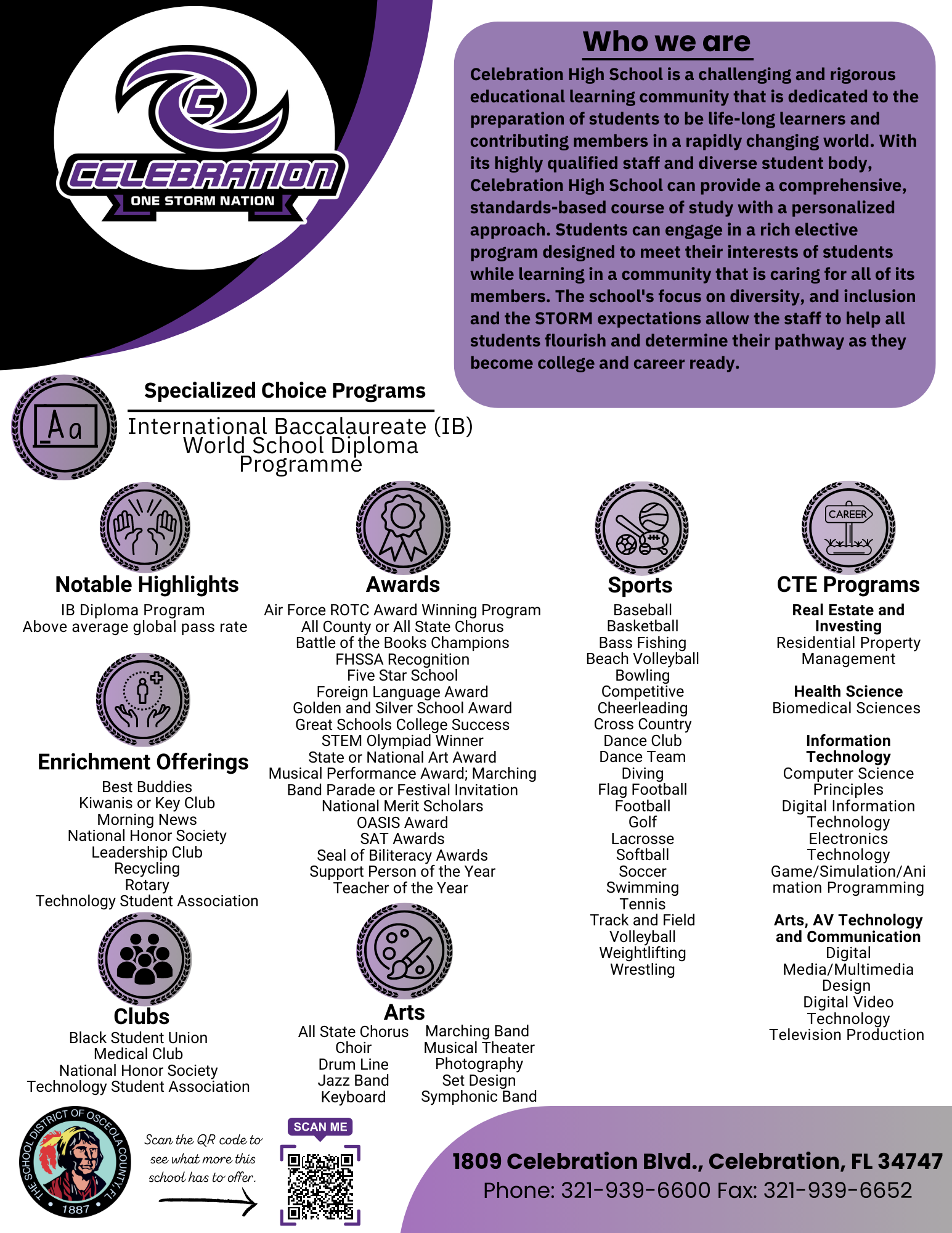 Celebration High School - IB Diploma Magnet School - Osceola School ...