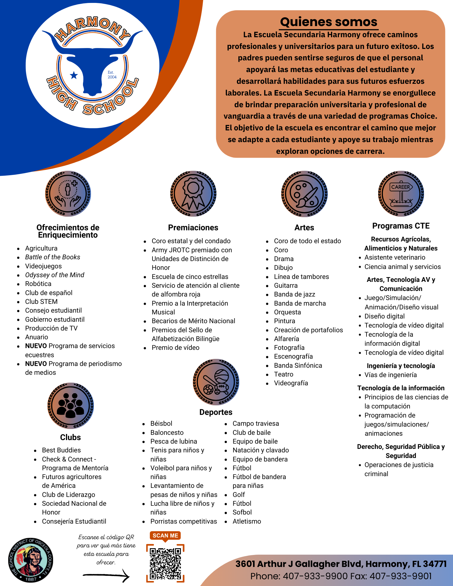 Harmony High School - Osceola School District School Choice Program