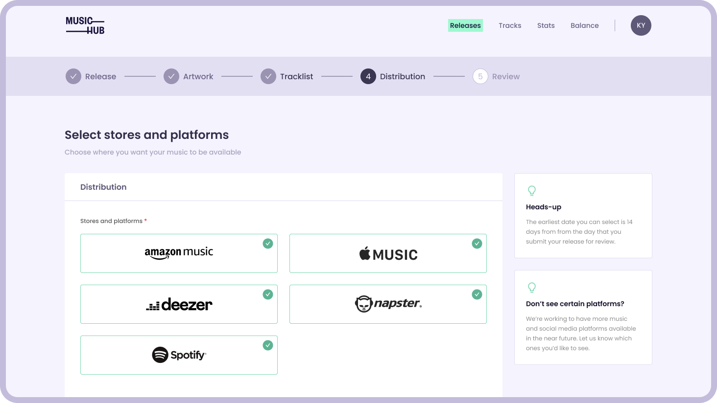 What MusicHub offers: our tools and services