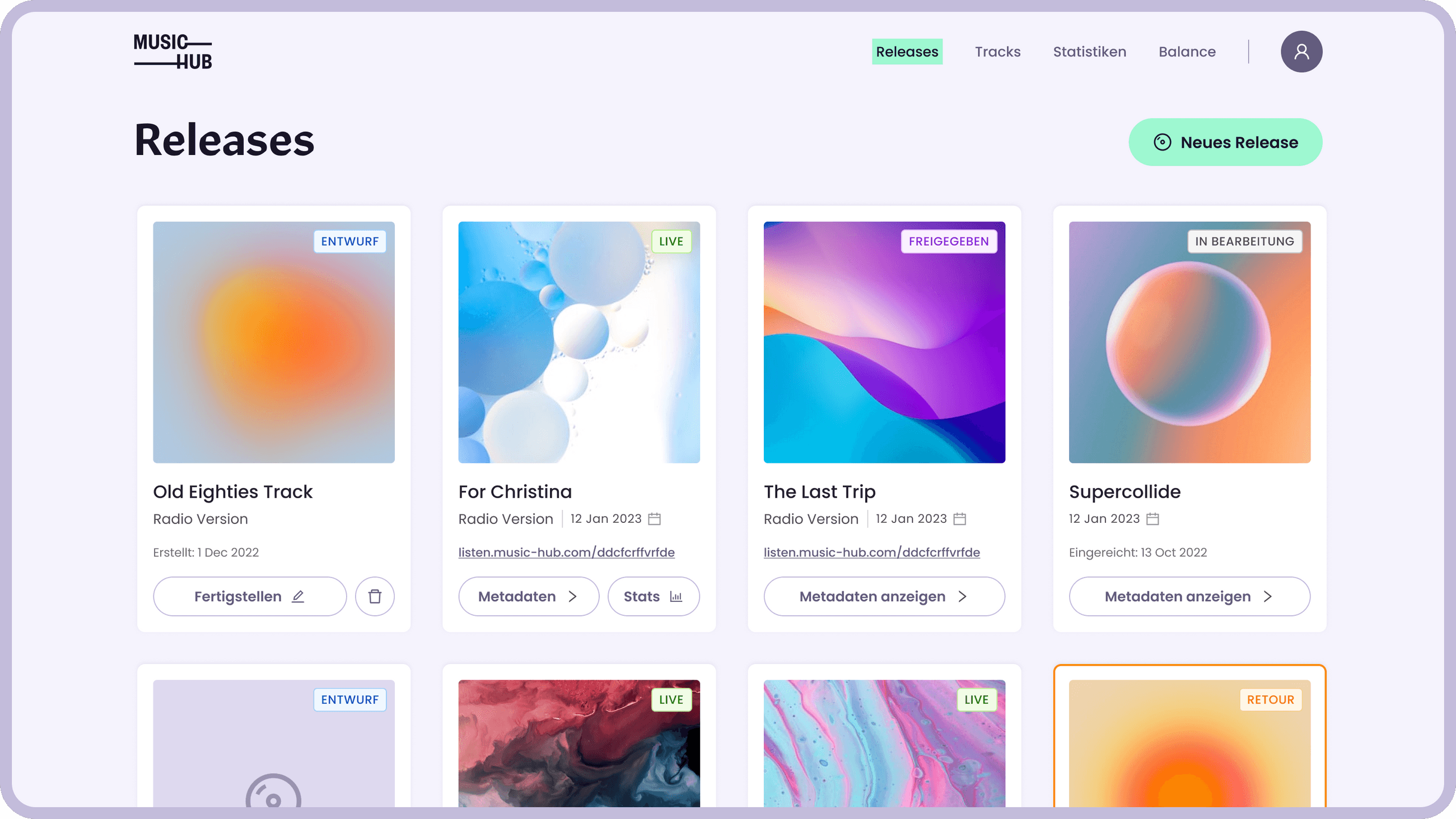 So funktioniert MusicHub: Unsere Tools und Services