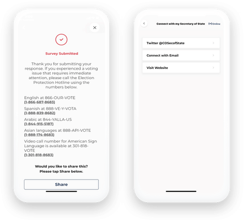 How It Works | Guard My Vote Mobile App | iOS and Android