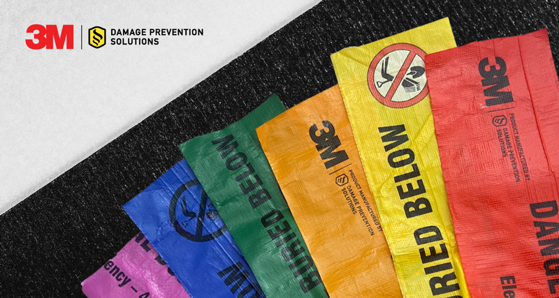 3M™ Electronic Marking System (EMS) Warning Tape 7900-XT Series