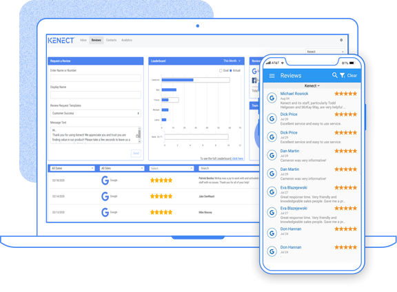 Online Review Management | Kenect