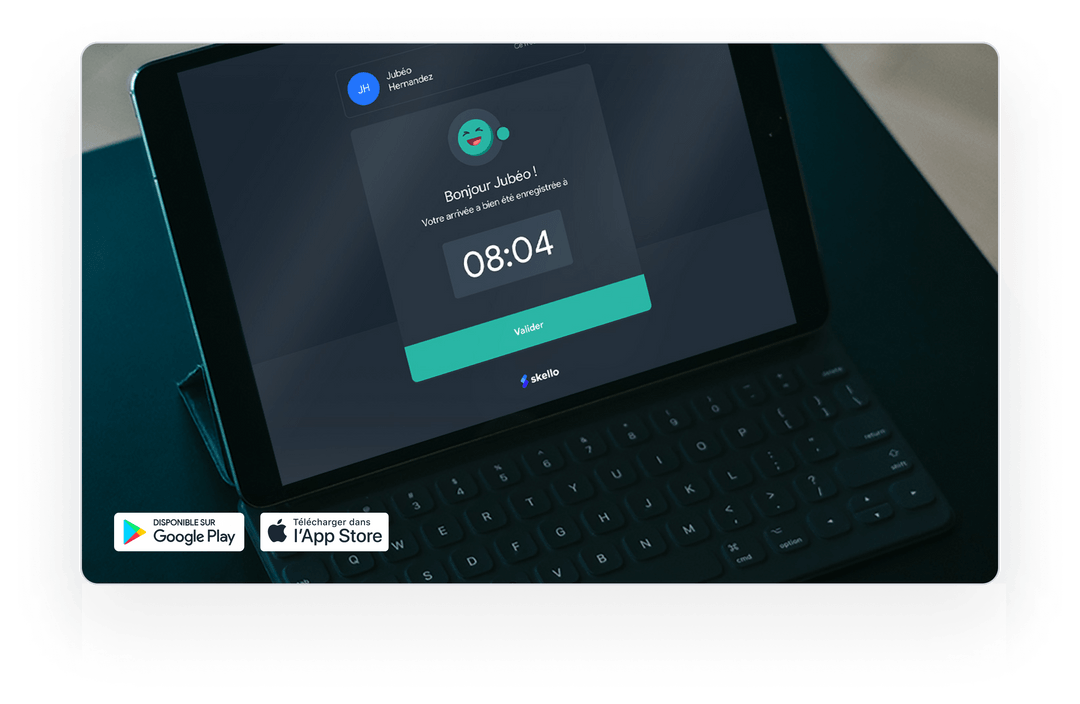 Pointeuse en ligne : application badgeuse pour les employés - Skello