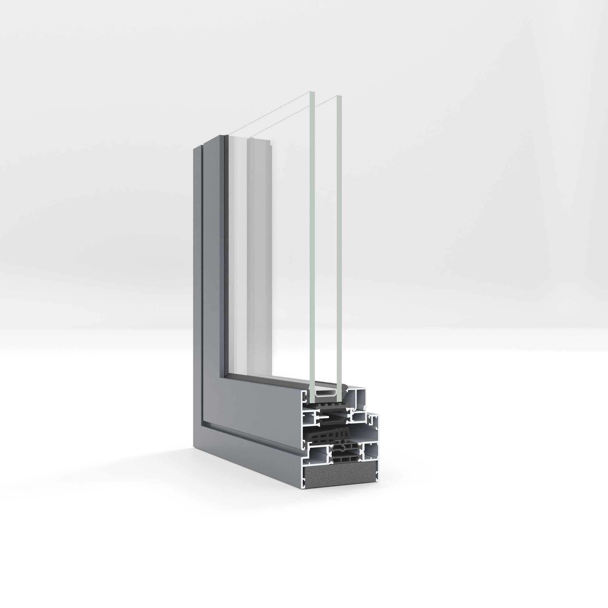 Optio 58BW ST Flush HI Window System | AluK Customer Portal