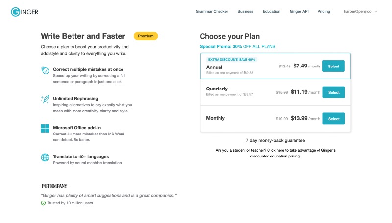 Ginger vs Grammarly: Which Is the Best Grammar Checker? [2022]