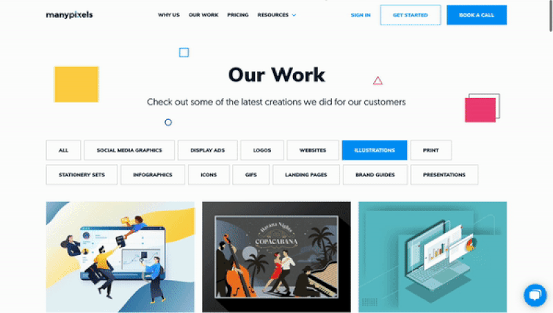 Manypixels Review: Designs, Pricing, Pros and Cons