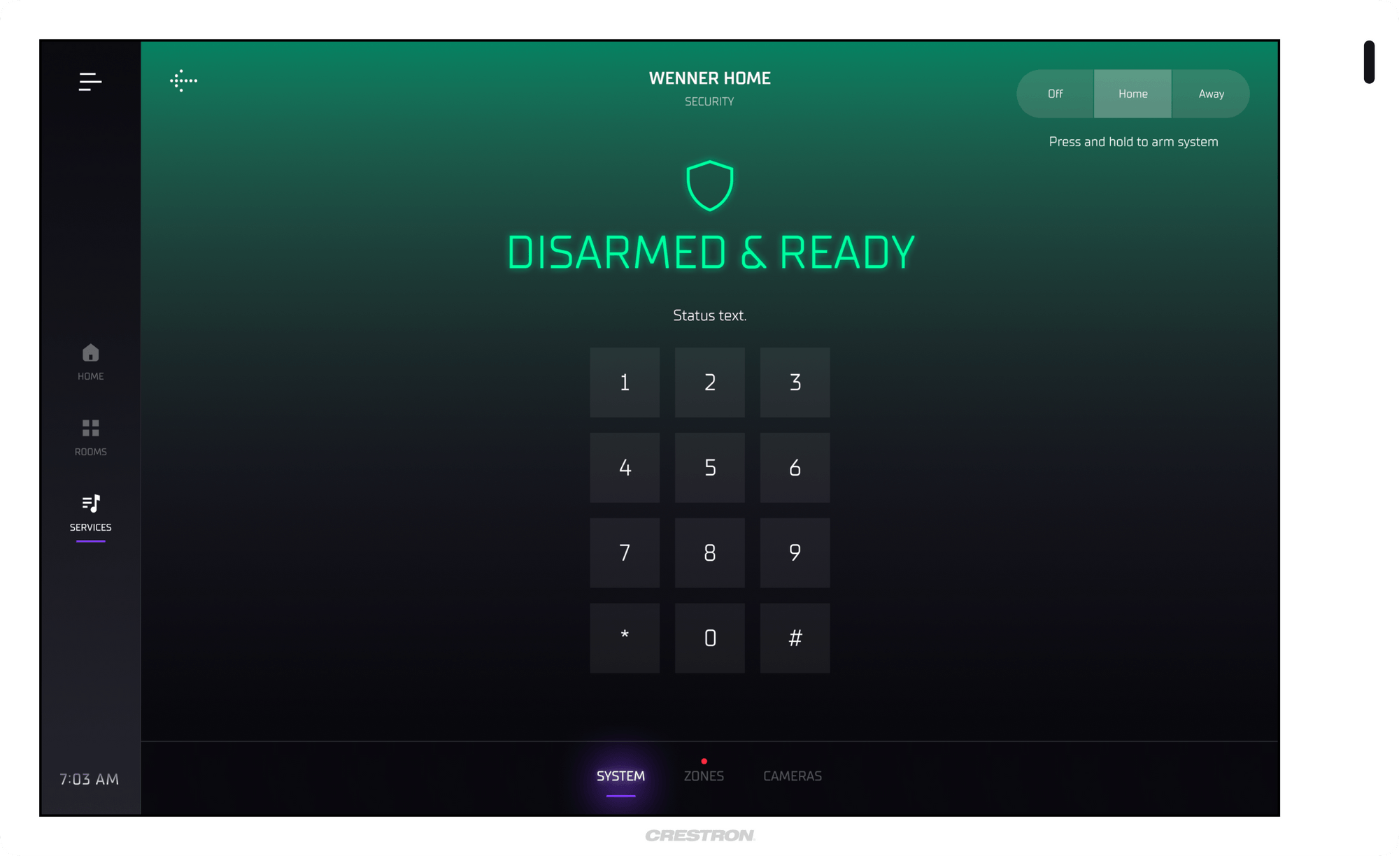 Tahoe Crestron Ch5 GUI Templates by Intuitiv