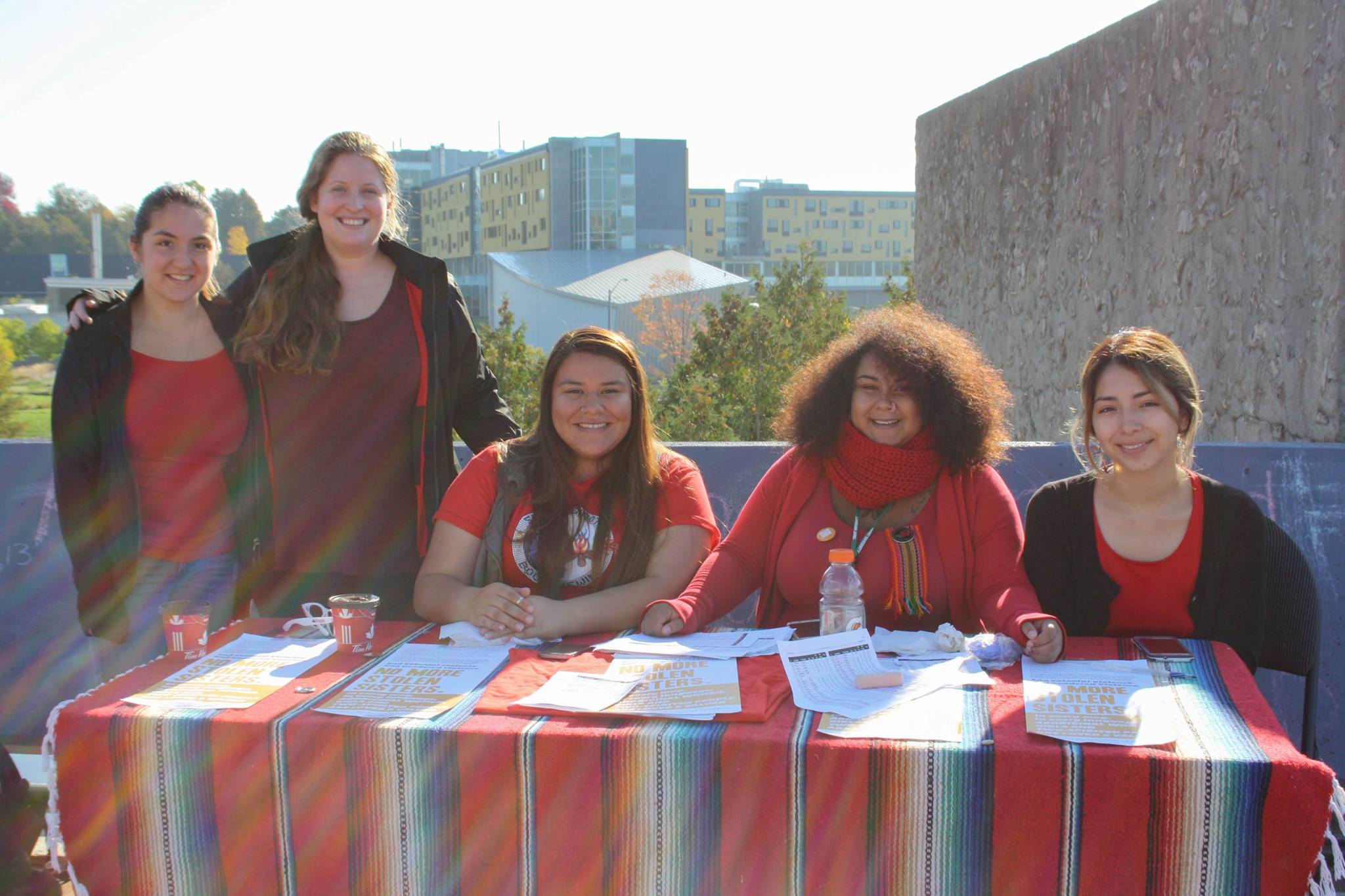 Students commemorate missing and murdered Indigenous womens names on ...