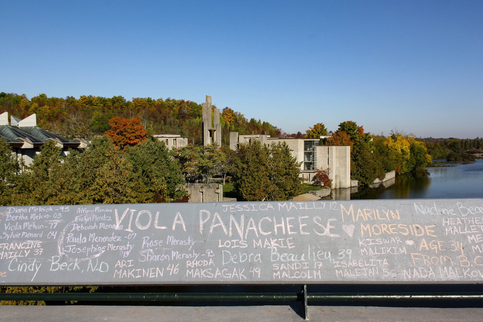 Students commemorate missing and murdered Indigenous womens names on ...