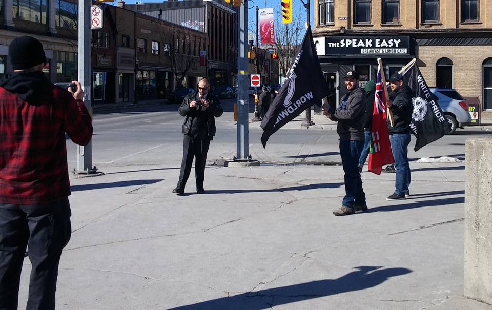 White pride rally sparks community outrage in Peterborough