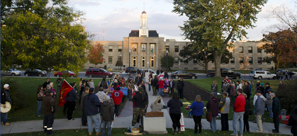 Anti-Fracking Protest Turns Violent in New Brunswick