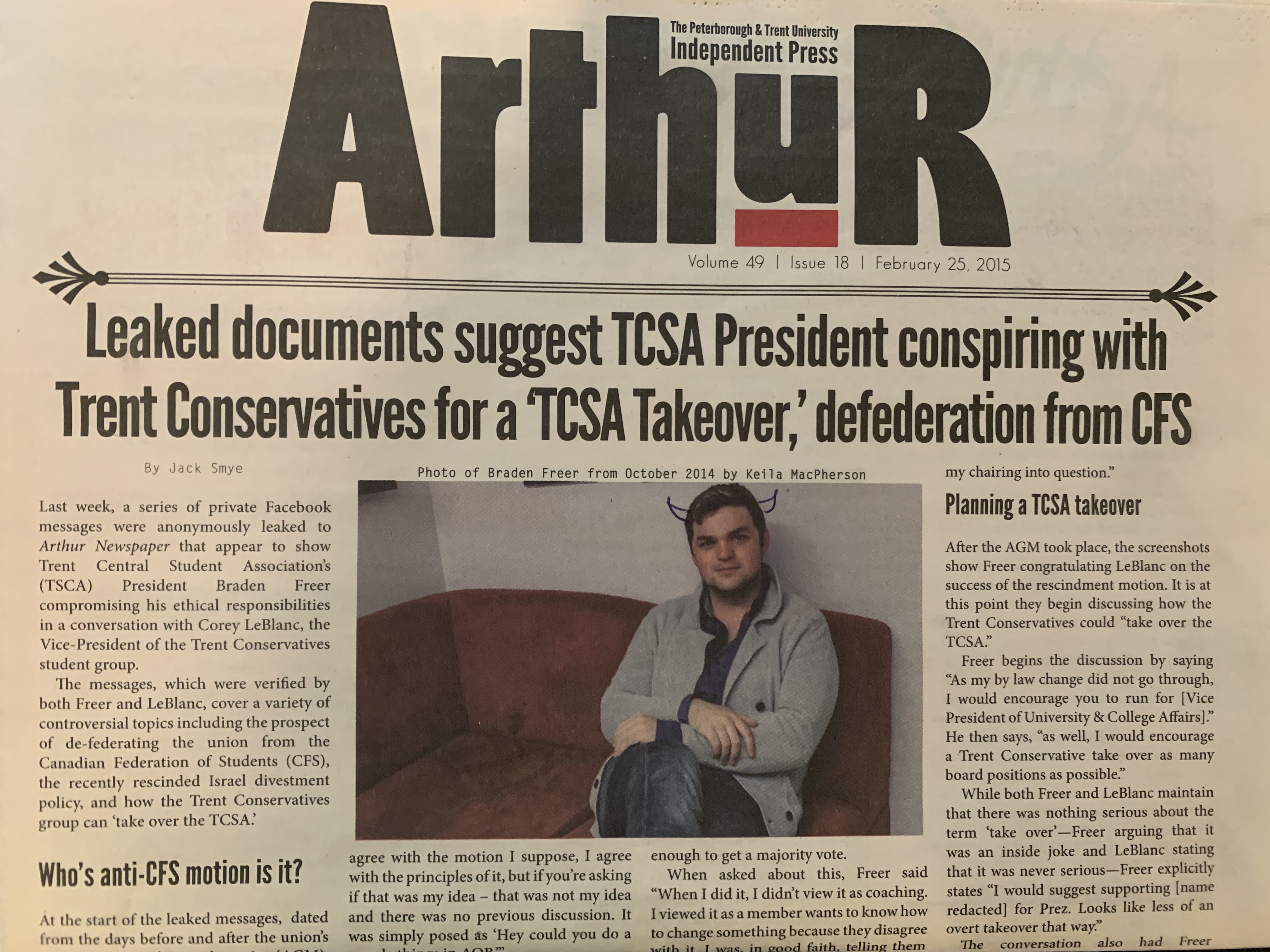 Corey LeBlanc: Attacking What Makes Trent Great