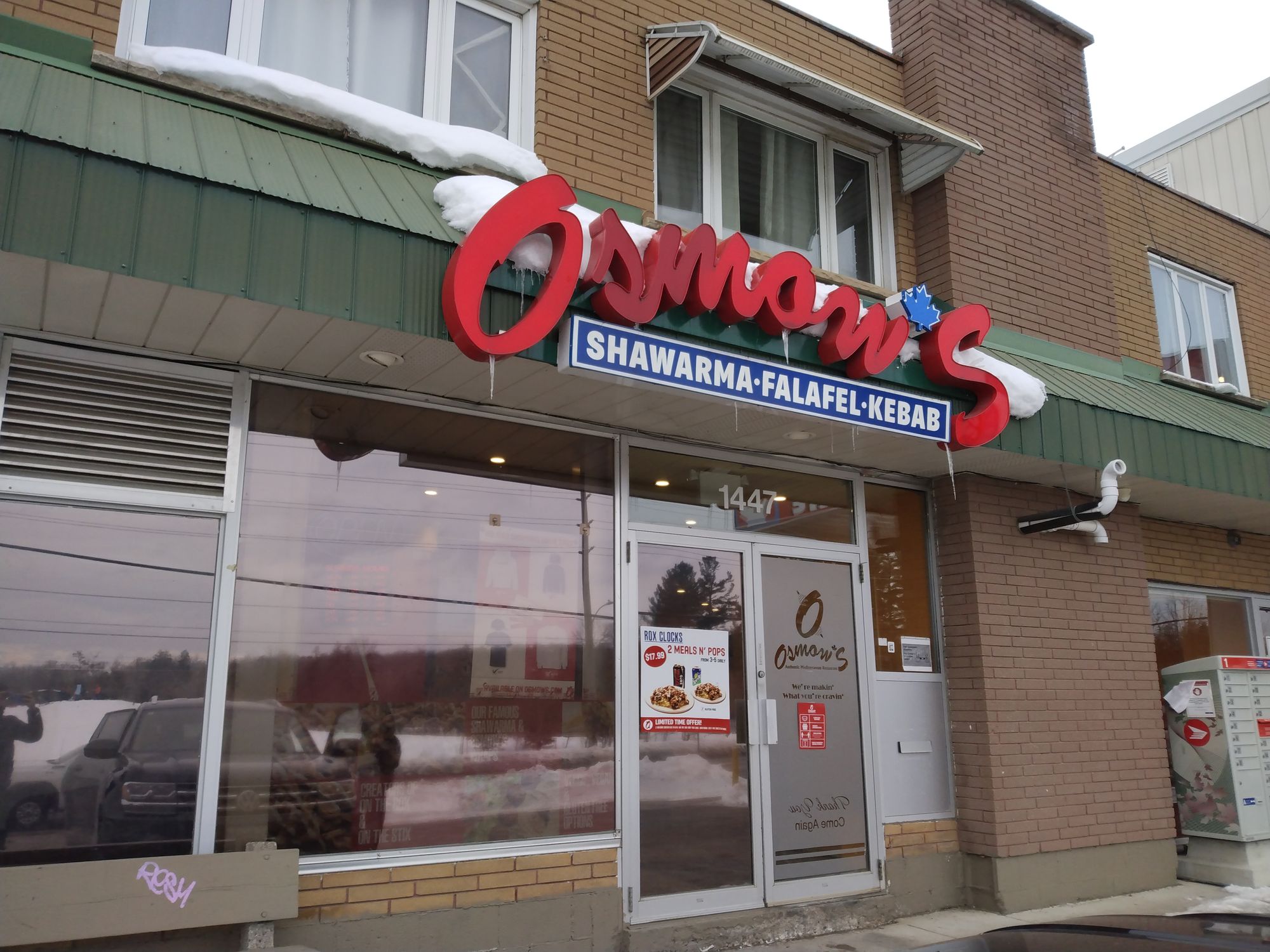 Osmow’s Shawarma was “Shaw-eet!”