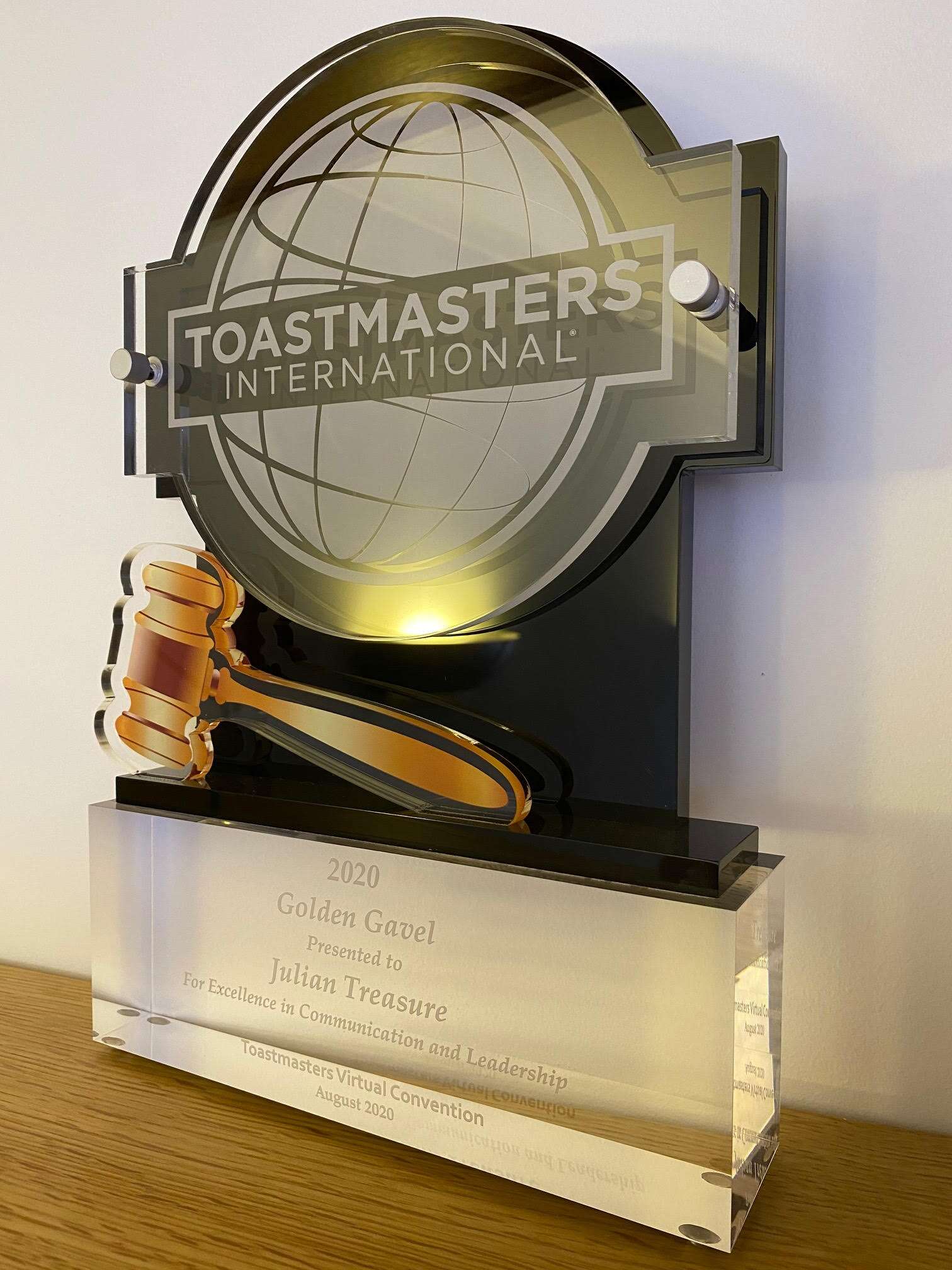 Golden Gavel Award Toastmasters at Matthew Elmore blog