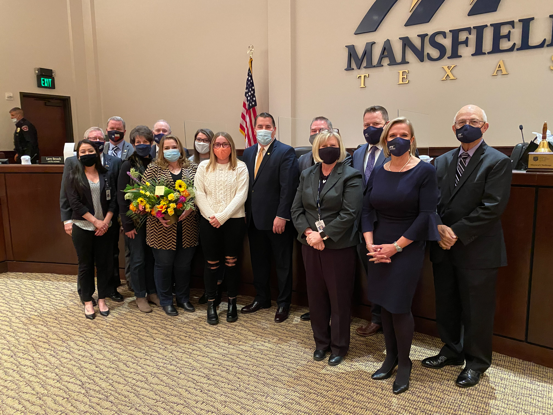 Mansfield swears in city's first African-American mayor